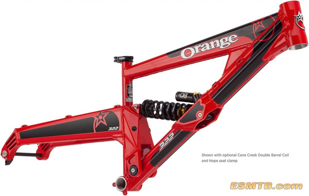 Orange 322, la nueva máquina de la marca para DH
