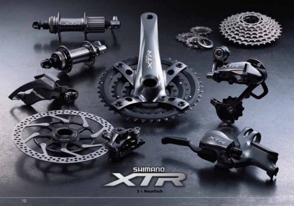 La historia del grupo Shimano XTR
