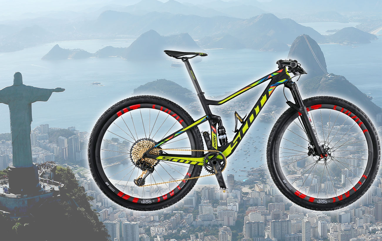 Scott viste a su nueva Spark de Rio de Janeiro