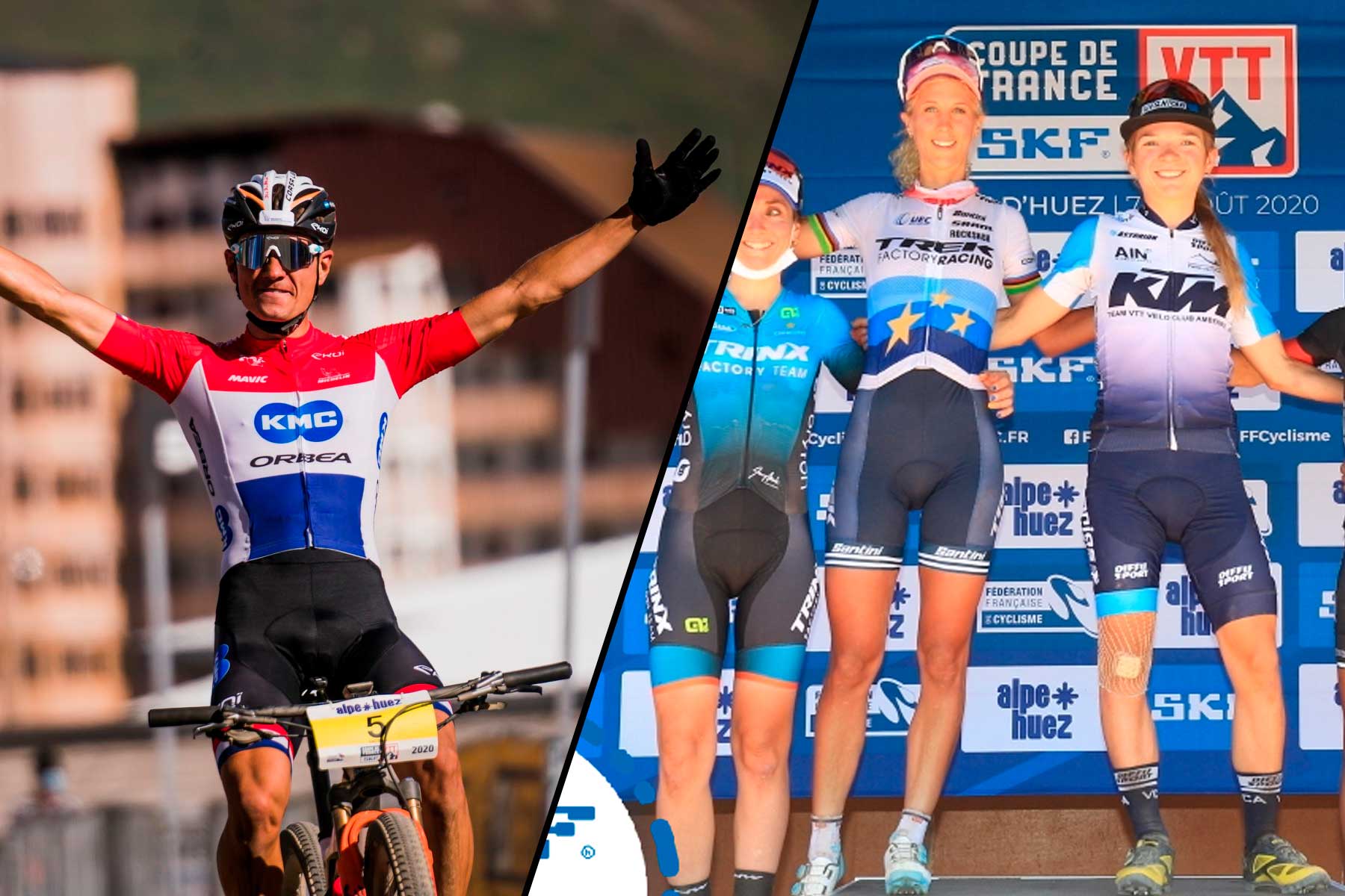 Milan Vader gana en la Copa de Francia XCO y Lena Gerault sorprende ...