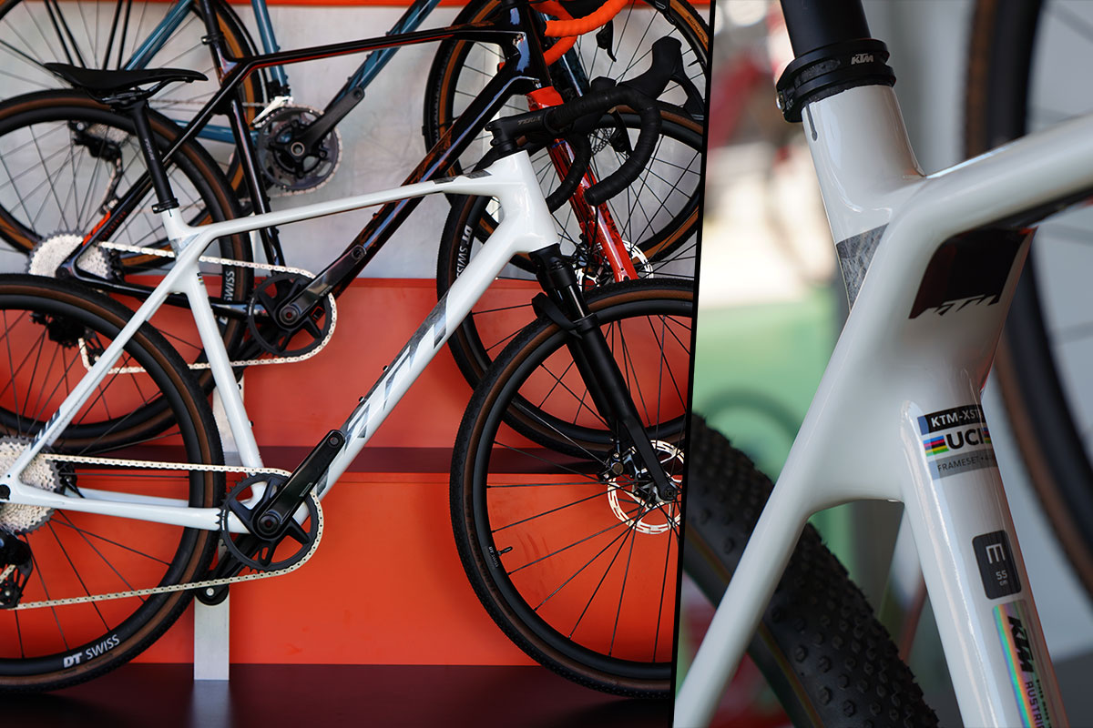 KTM X-Strada 2022 de gravel y su cuadro de carbono completamente nuevo