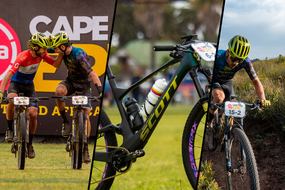 Los hitos históricos del Buff Scott en esta Absa Cape Epic