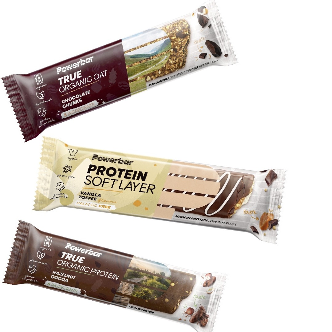 La nueva Powerbar ya está aquí, estos son sus primeras barritas ...