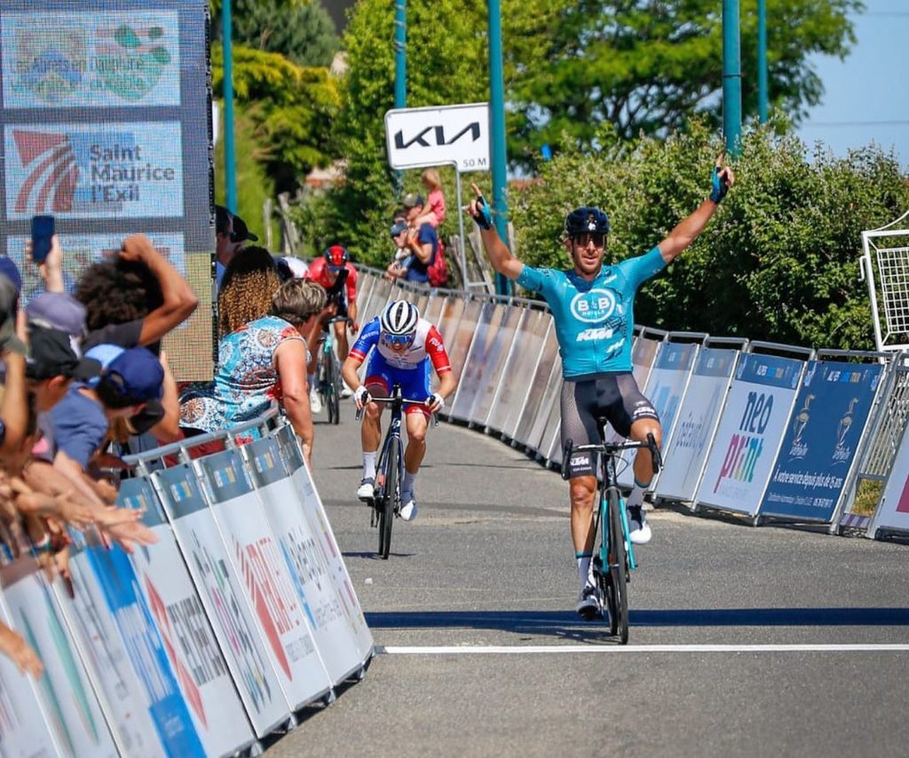 Victor Koretzky logra su primera victoria como ciclista profesional de ...