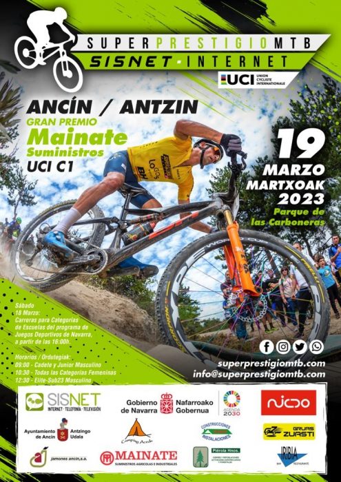 Dascalu, Cullell, Campos... y más estrellas estarán en el arranque del Superprestigio MTB SISNET