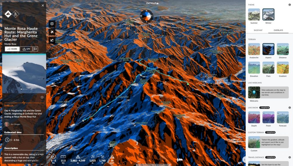 FATMAP llega a Strava y trae estos increíbles mapas en 3D